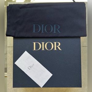 Dior | Shoes | Dior B23 High Top Logo Sneakers White And Black Oblique ...